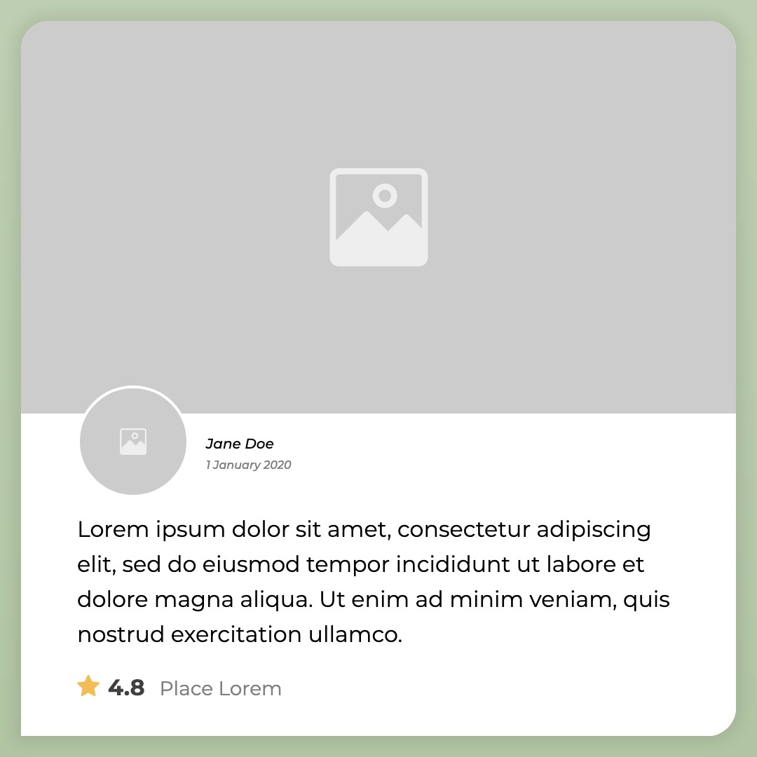 Review Template Review Template